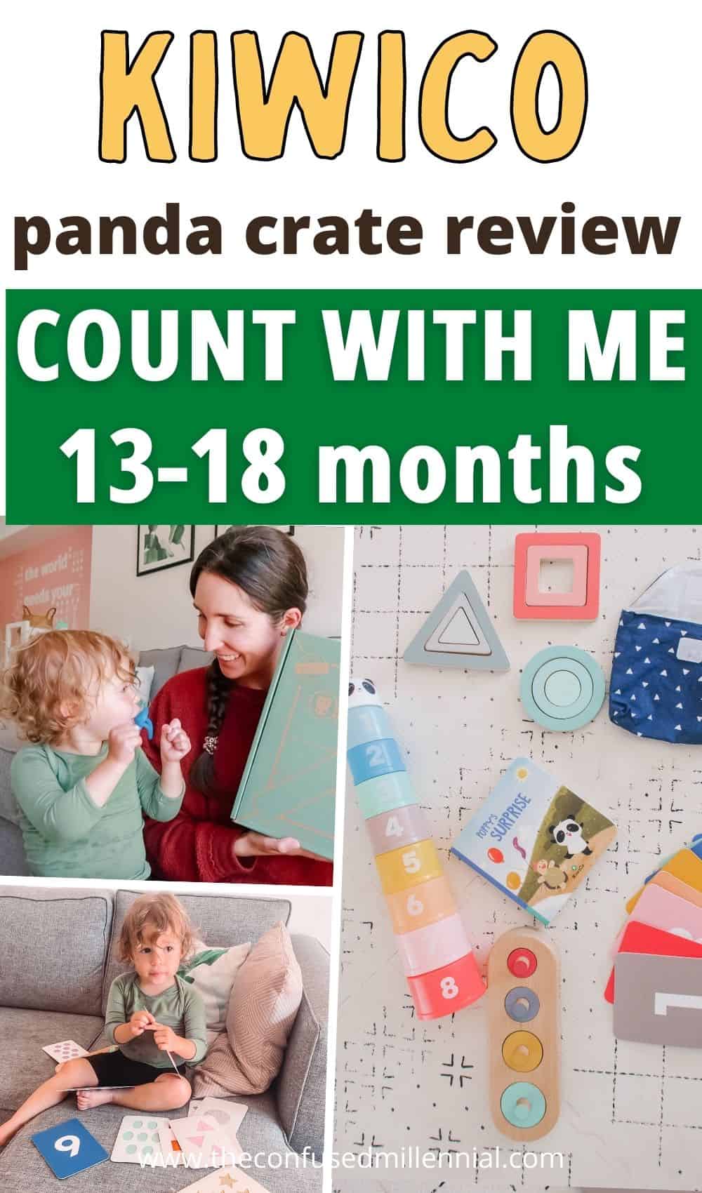KiwiCo Panda Crate Review: Count With Me for 13-18 month olds ...