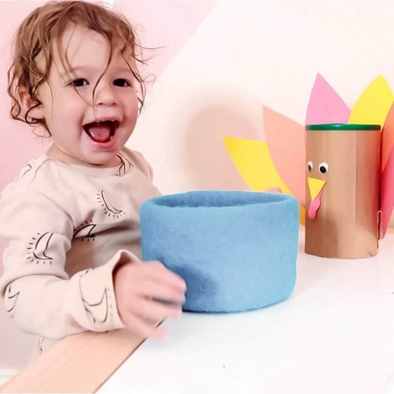 Thanksgiving Toddler Activity: Feed The Turkey - Confidently Mom