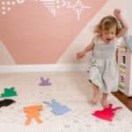 Bunny Hop: Easter Toddler Activity for Gross Motor Skills - Confidently Mom