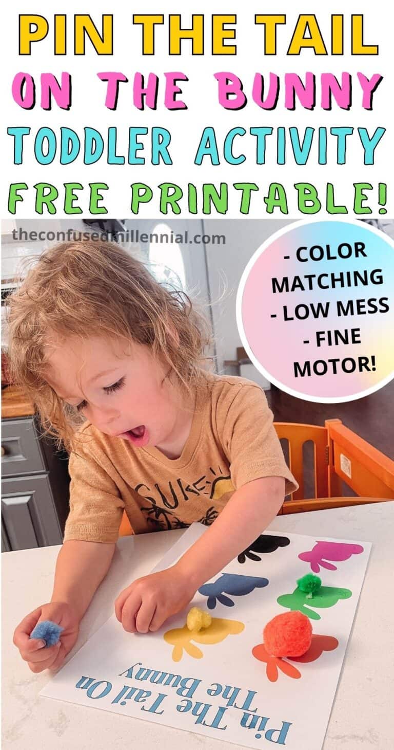 Pin The Tail On The Bunny DIY Game (FREE Printable!) - Confidently Mom
