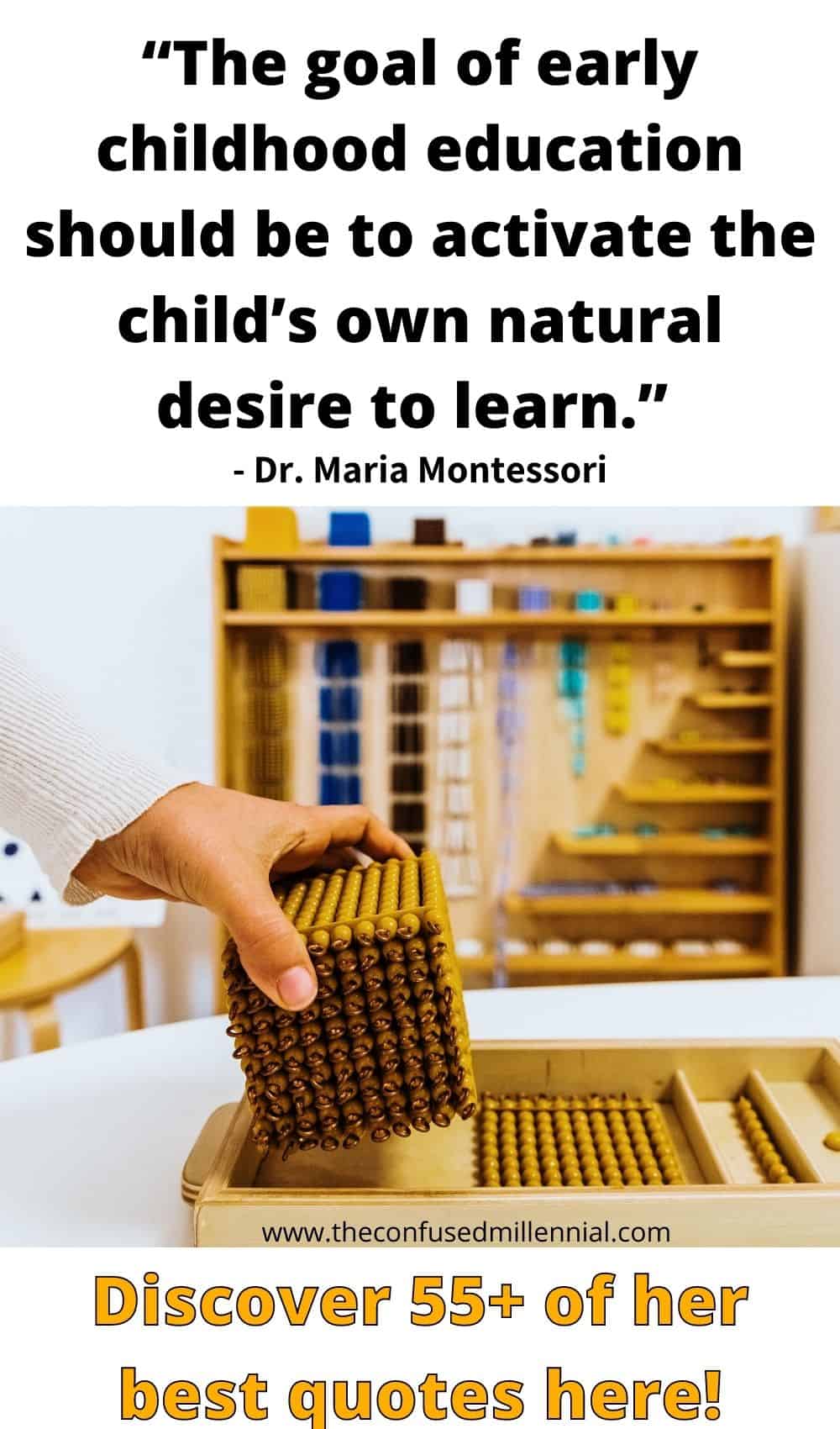 Best Maria Montessori Quotes For Parents on Education, Peace, Nature ...