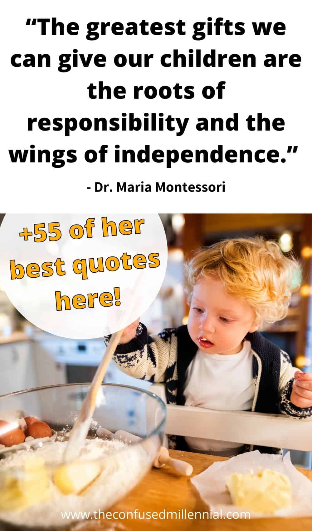 Best Maria Montessori Quotes For Parents on Education, Peace, Nature ...