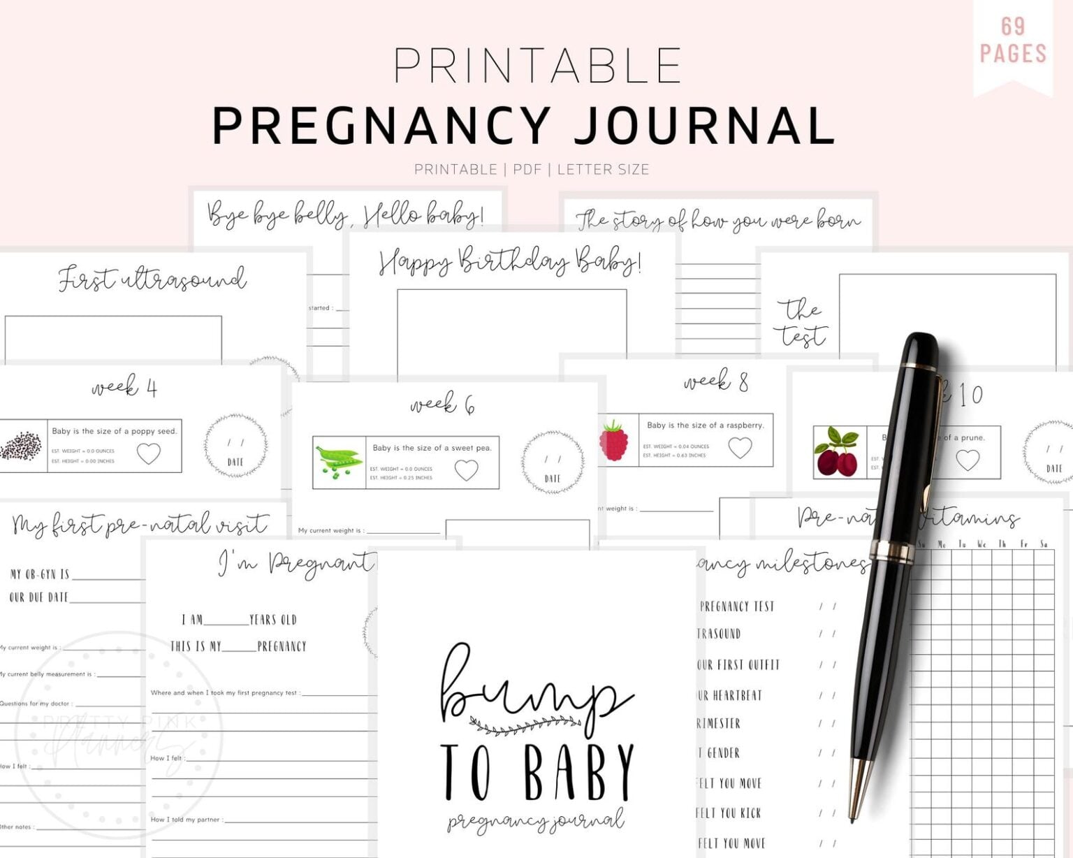 15 Best Pregnancy Journals For The First Time Mother To Be + Seasoned ...