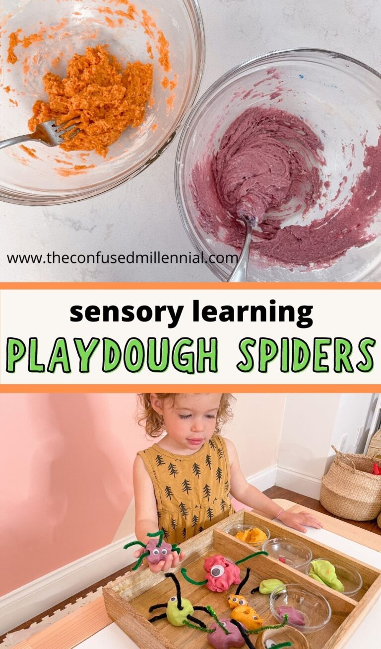 EASY Spider Halloween Playdough Kit Activity For Preschoolers ...