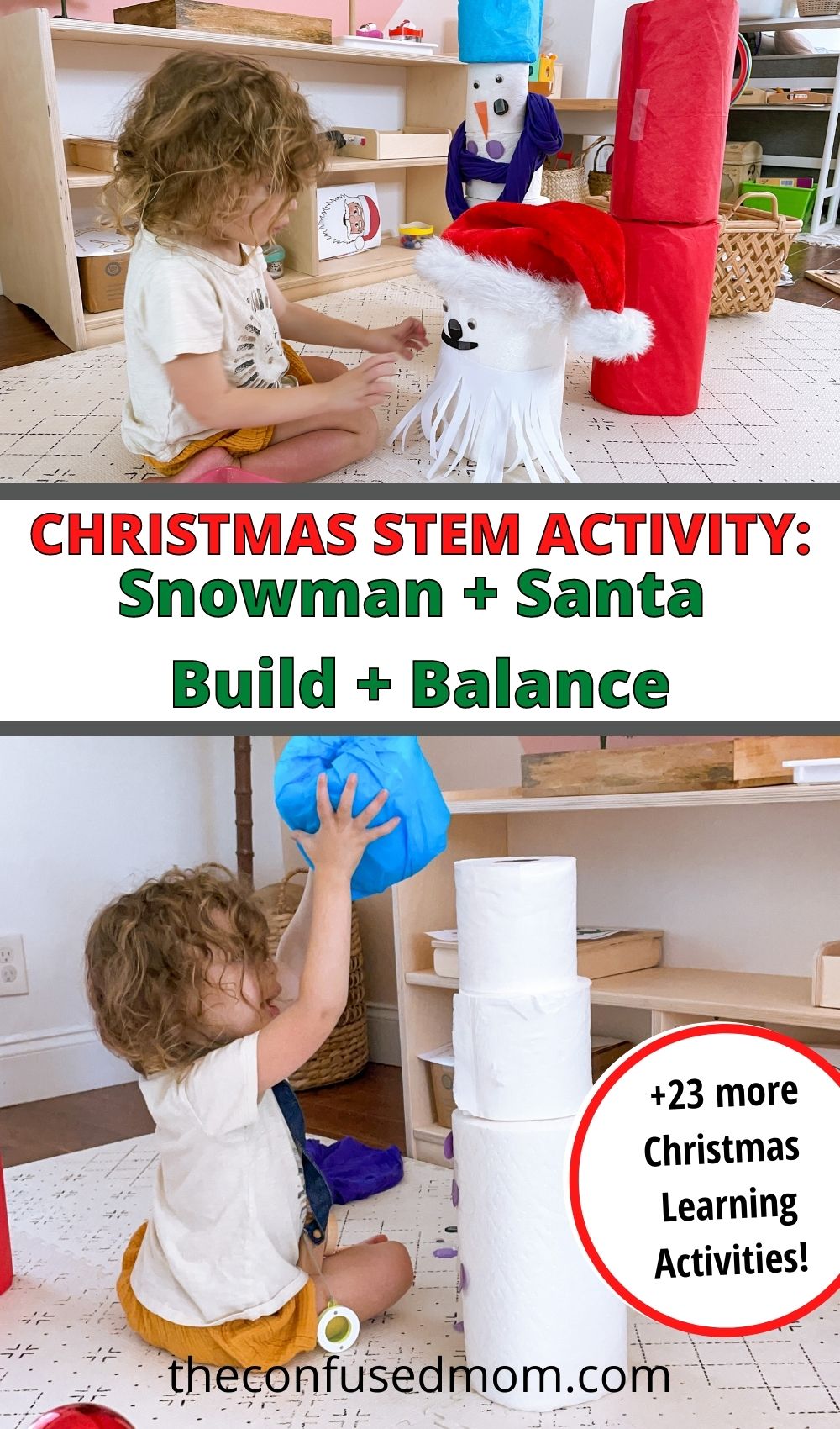 31+ Fun Christmas Activities For Preschool + Toddler Kids [PRINTABLE ...