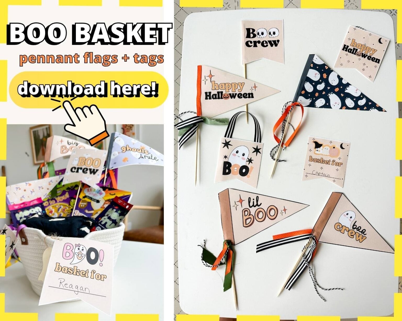 Boo Basket Ideas For Toddlers & Kids [What It Is & How To Make One]