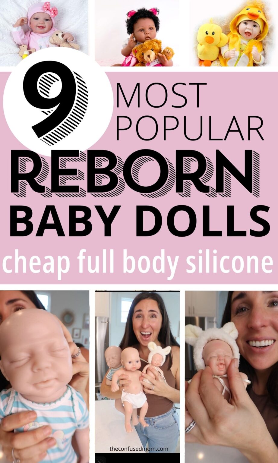 9 Best Reborn Baby Dolls That Look Real | Lifelike, Realistic Baby ...