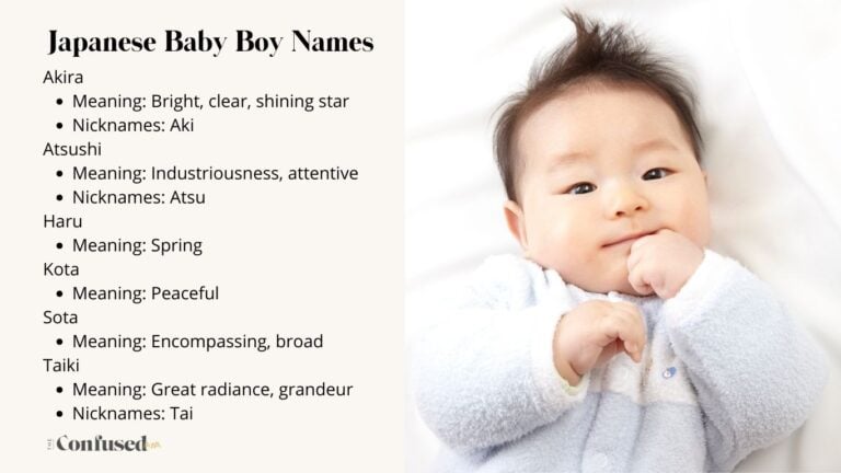 155+ Japanese Baby Boy Names With Meanings