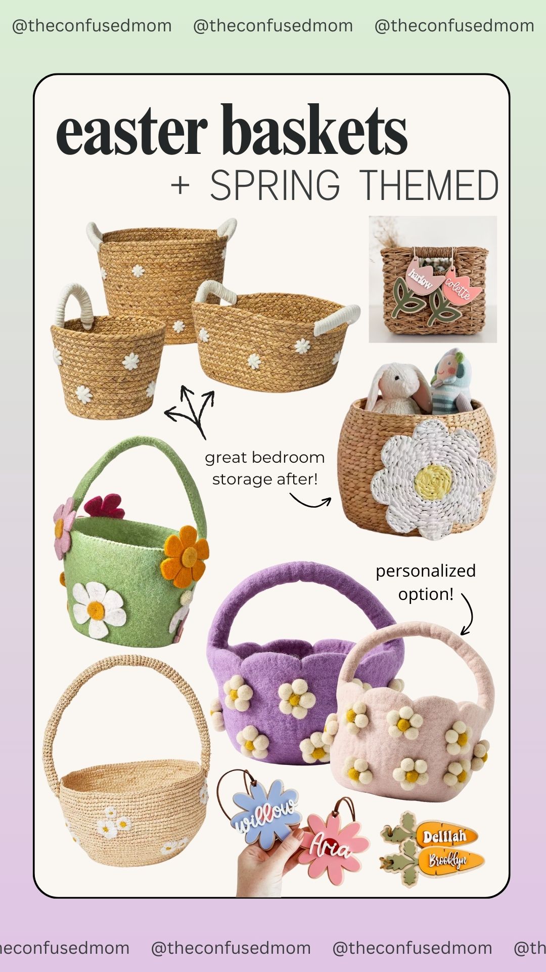 Toddler Easter Basket Ideas: Girl - Confidently Mom