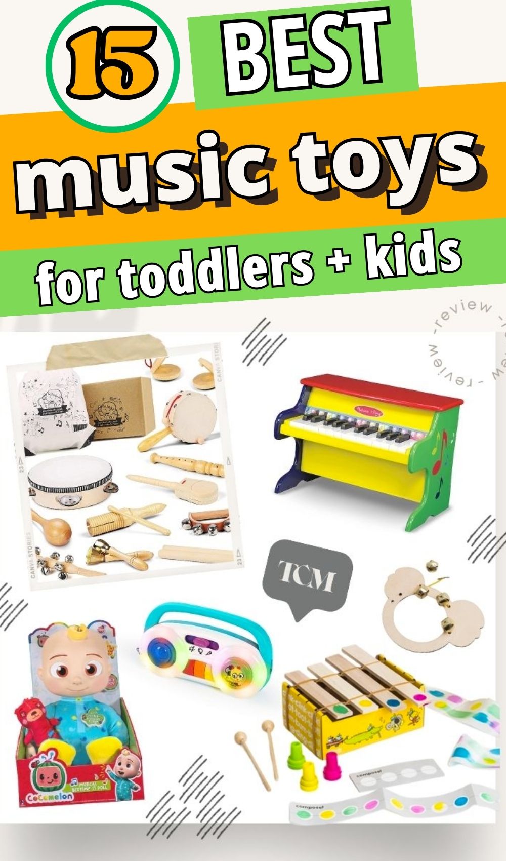 15 Best Musical Toys For Toddlers + Kids (Musical Instruments 1-5 years ...